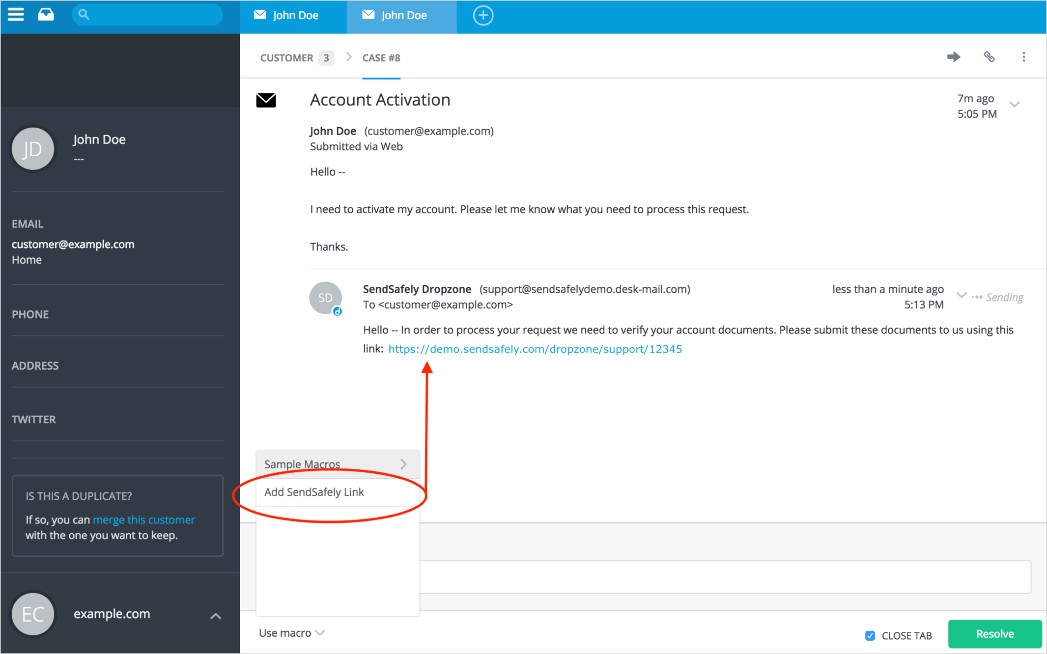 SendSafely Dropzone: Turn-Key Encrypted File Exchange for the Apps You Love